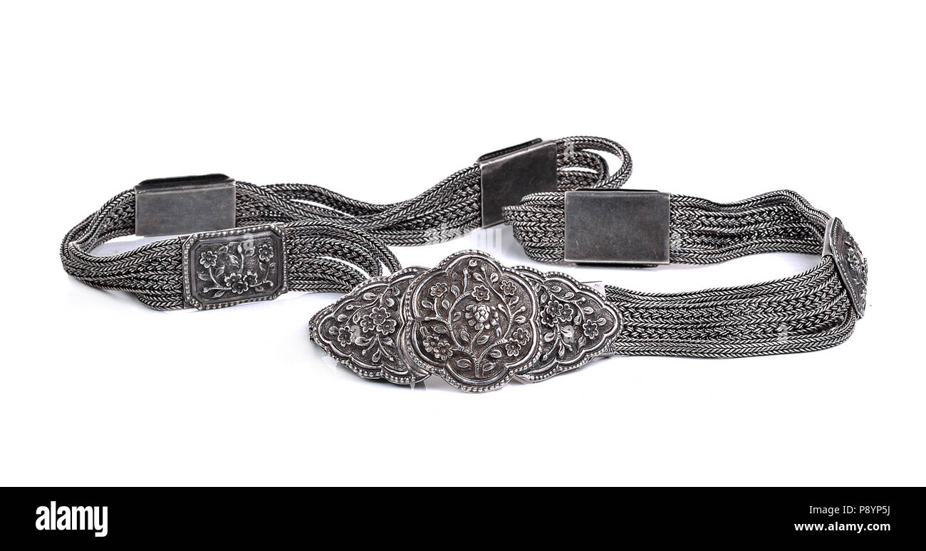 Silver belt hi-res stock photography and images - Alamy