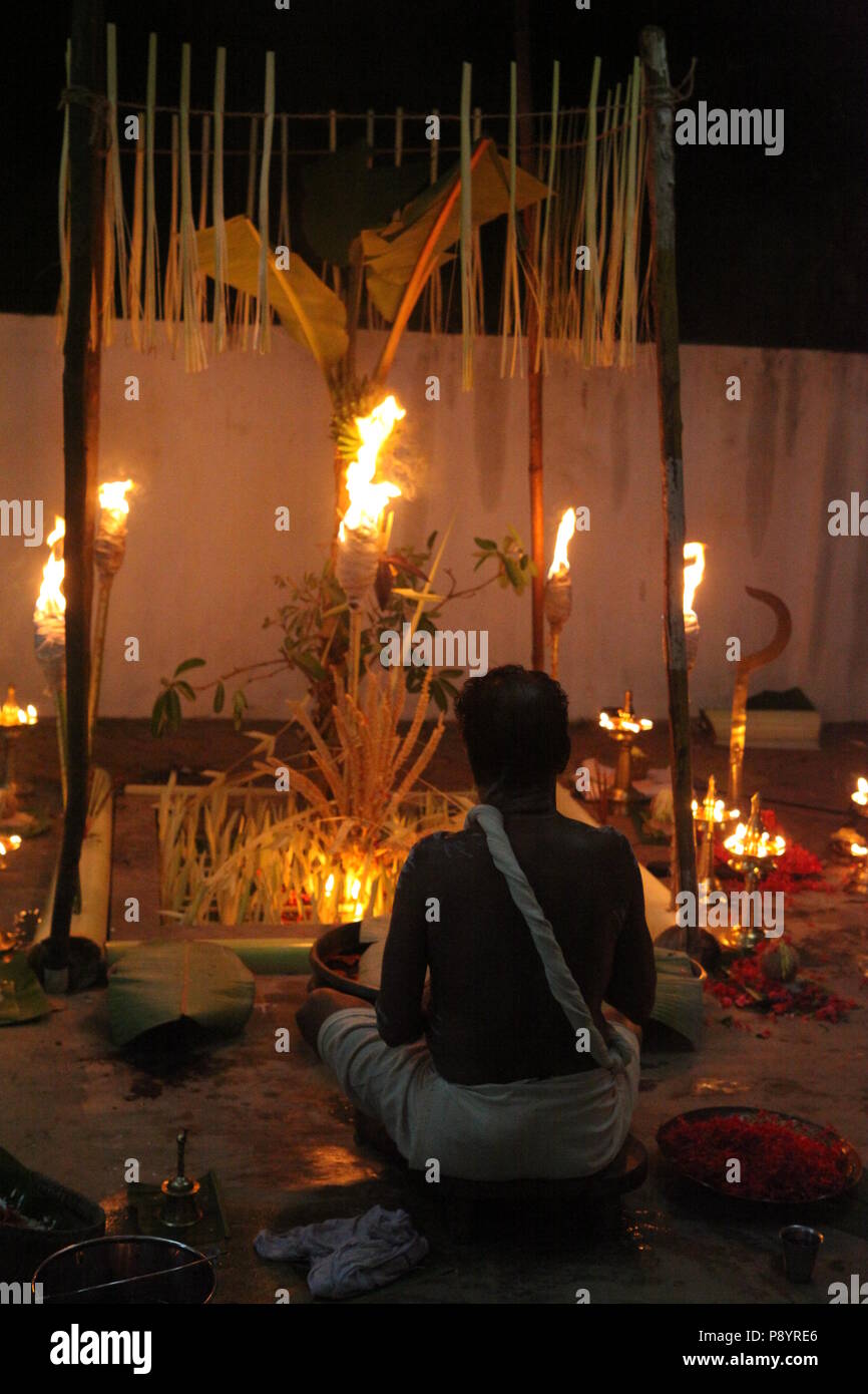 mudiyettu is the ritualistic art form of kerala,it is the mythological ...
