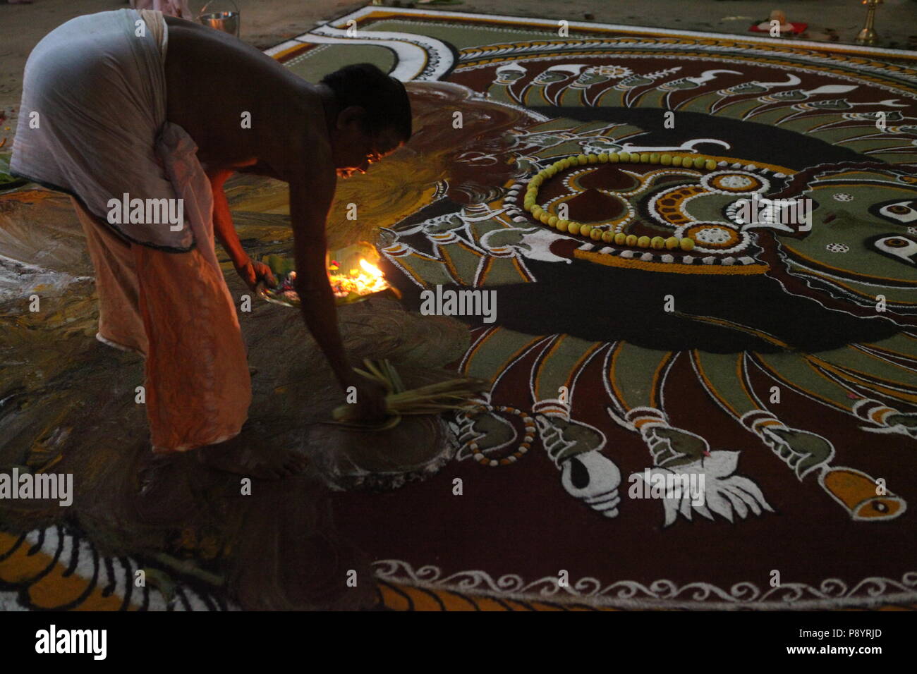mudiyettu is the ritualistic art form of kerala,it is the mythological ...