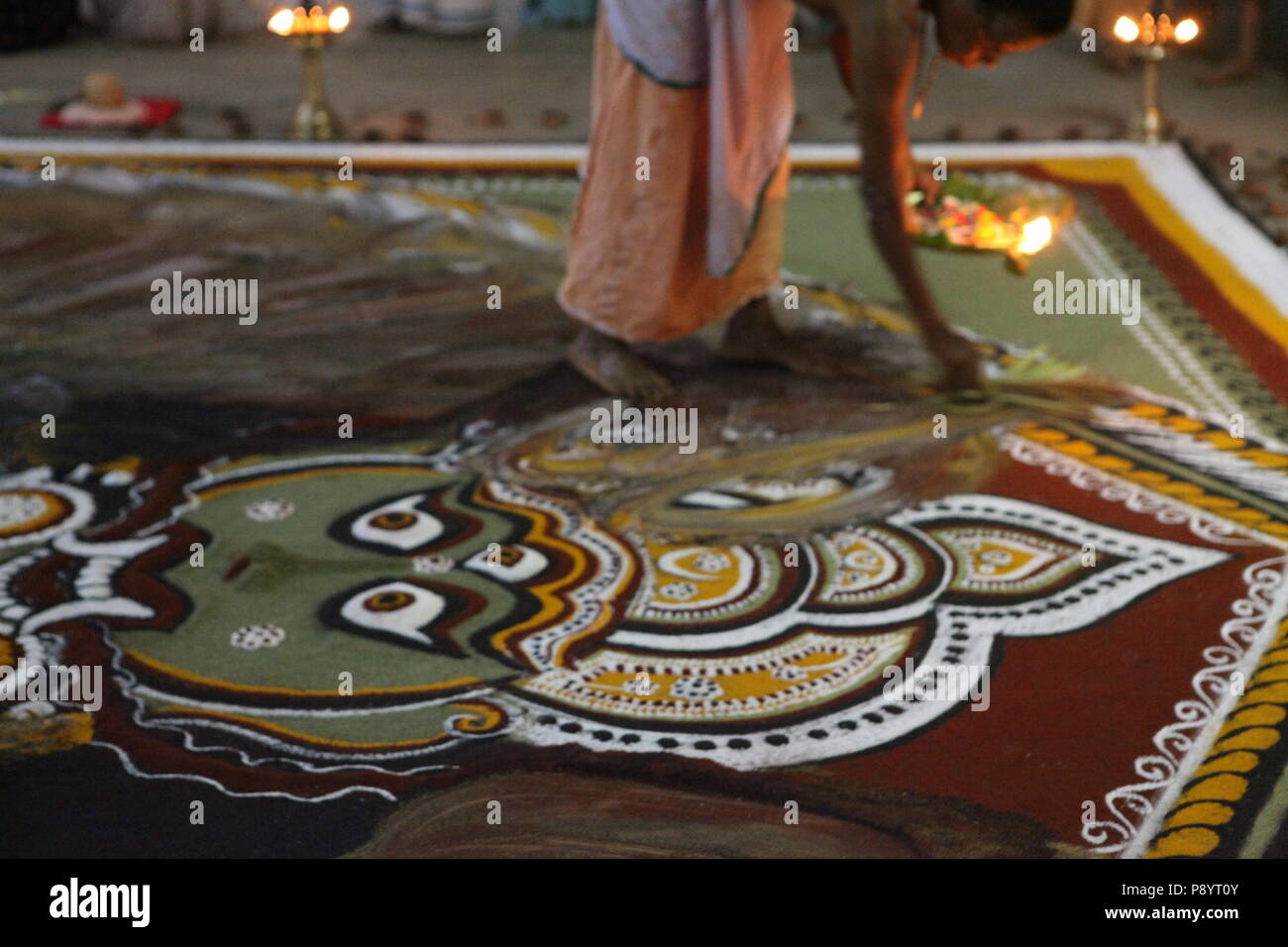mudiyettu is the ritualistic art form of kerala,it is the mythological ...