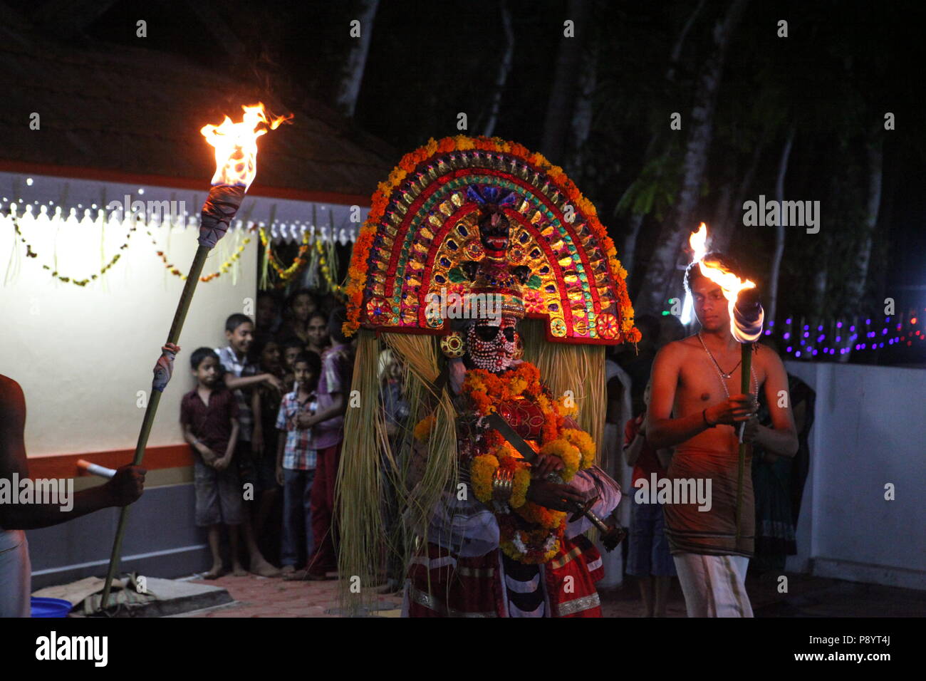mudiyettu is the ritualistic art form of kerala,it is the mythological ...