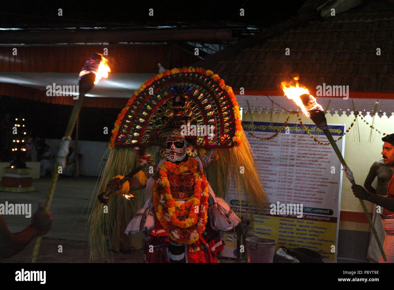 mudiyettu is the ritualistic art form of kerala,it is the mythological ...