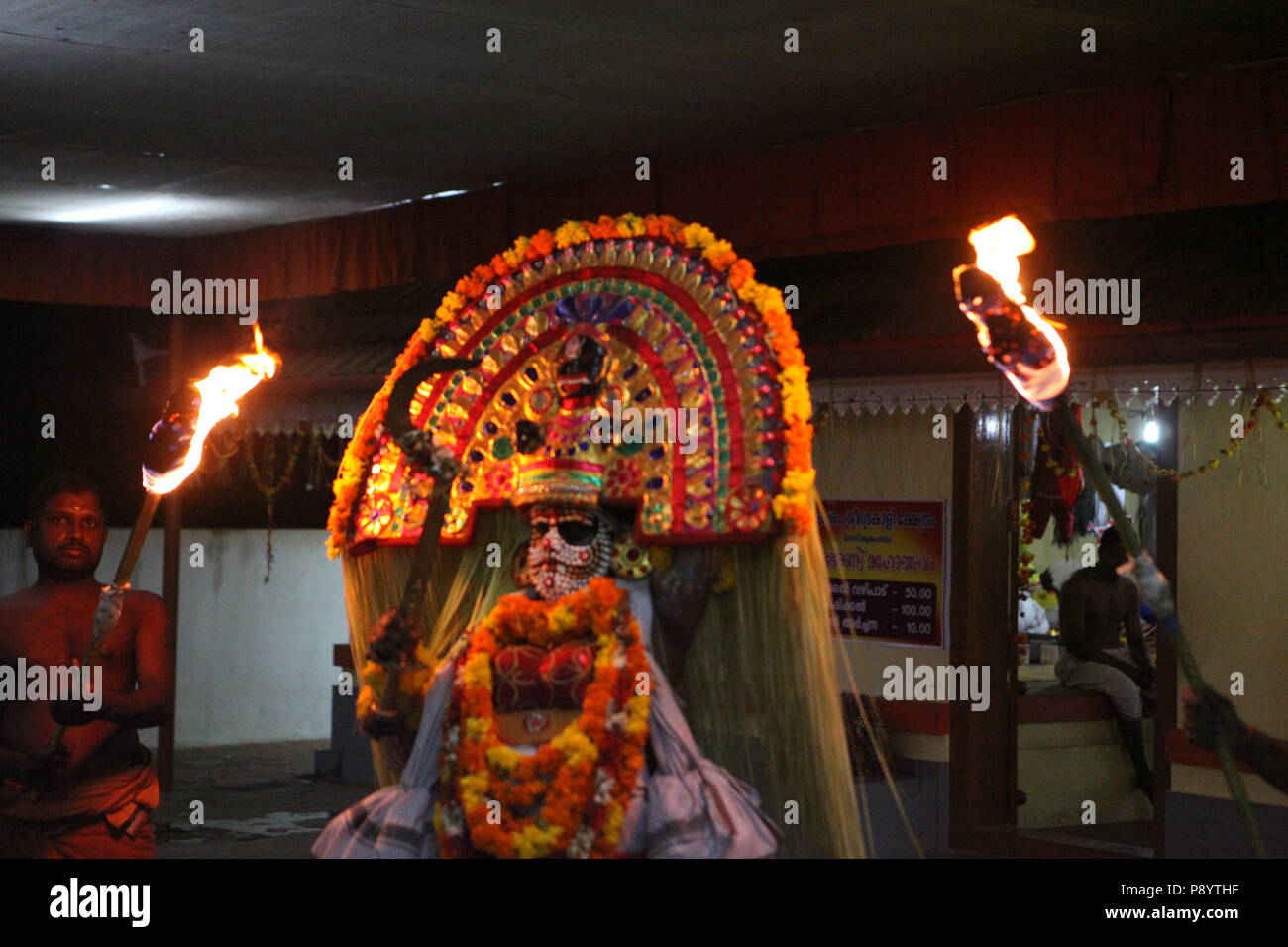 mudiyettu is the ritualistic art form of kerala,it is the mythological ...