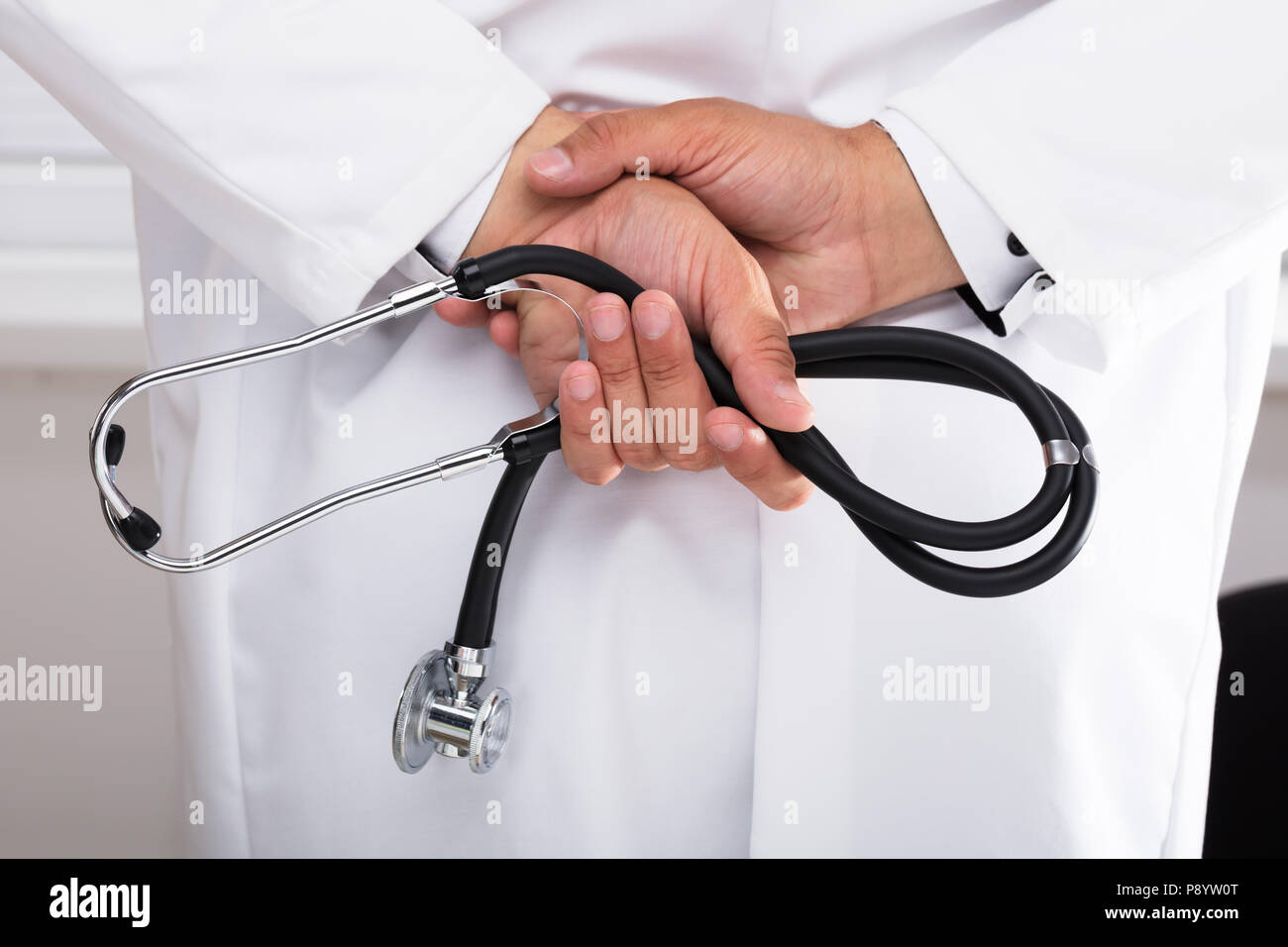Doctor close up mid section hi-res stock photography and images - Alamy