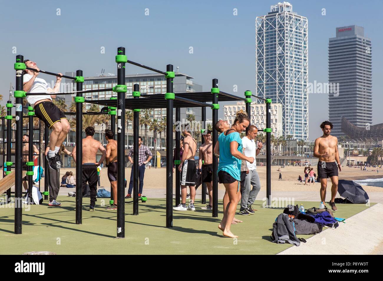 Spain parallel bar hi-res stock photography and images - Alamy