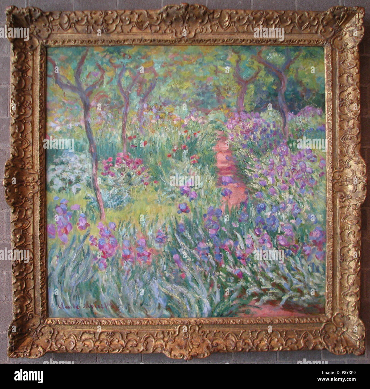 . 82 Claude Monet The Artist's Garden at Giverny Stock Photo - Alamy