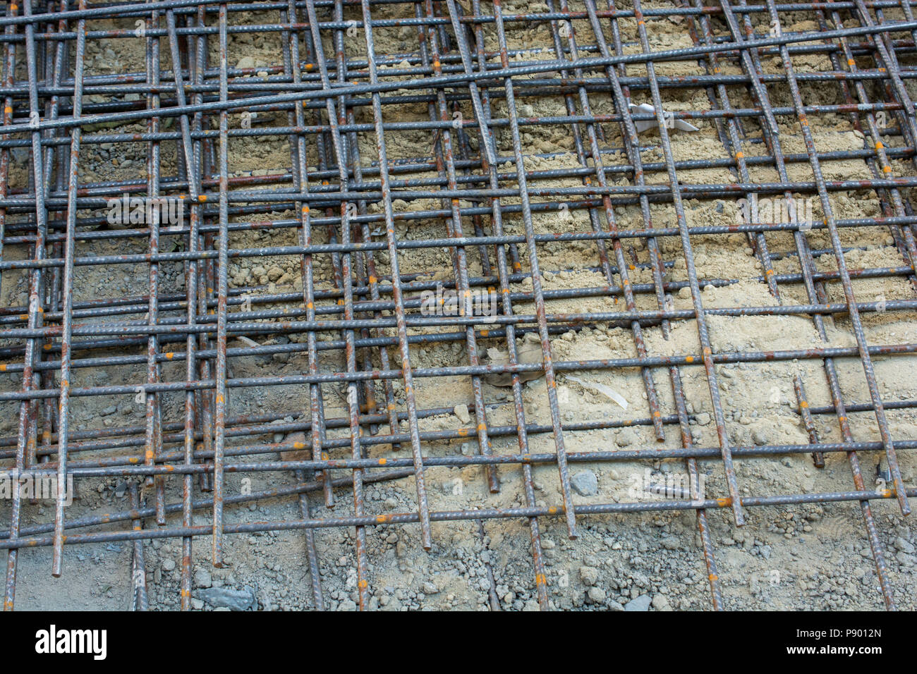 Iron bars reinforcement concrete bars for construction Stock Photo - Alamy