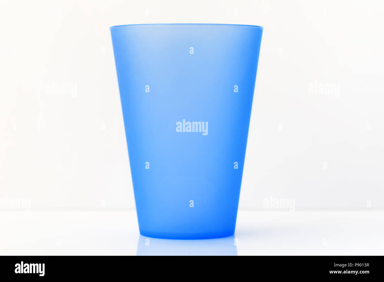 Plastic glass. Plastic cup on white background Stock Photo - Alamy