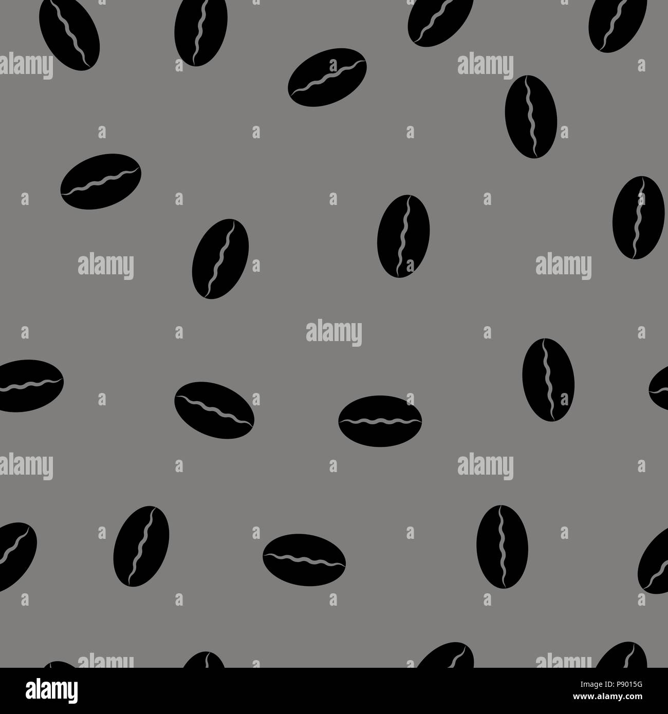 Coffee Beans Seamless Pattern Stock Vector Image & Art - Alamy