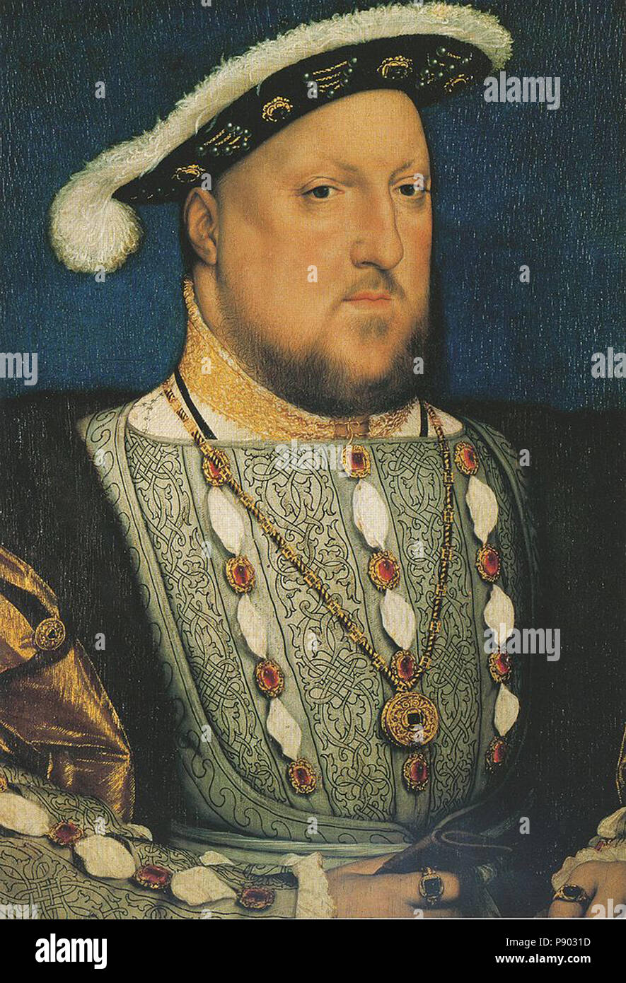 King Henry VIII portrait Stock Photo - Alamy