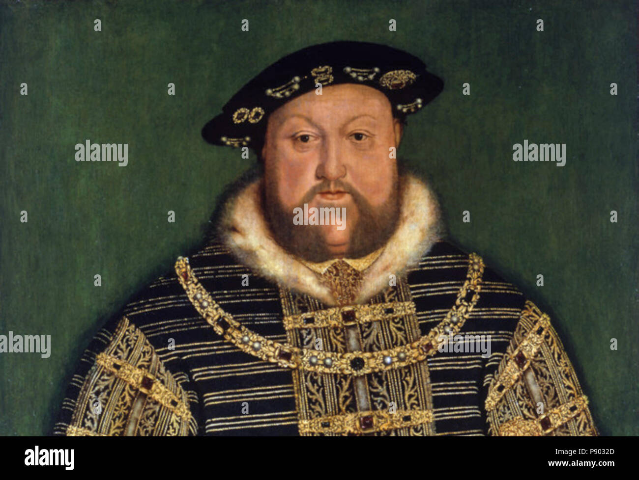 King Henry VIII portrait Stock Photo - Alamy