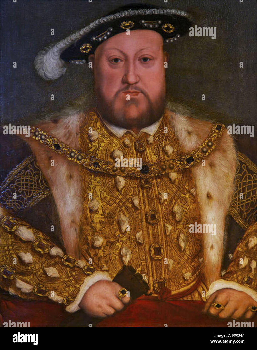 King Henry VIII portrait Stock Photo - Alamy