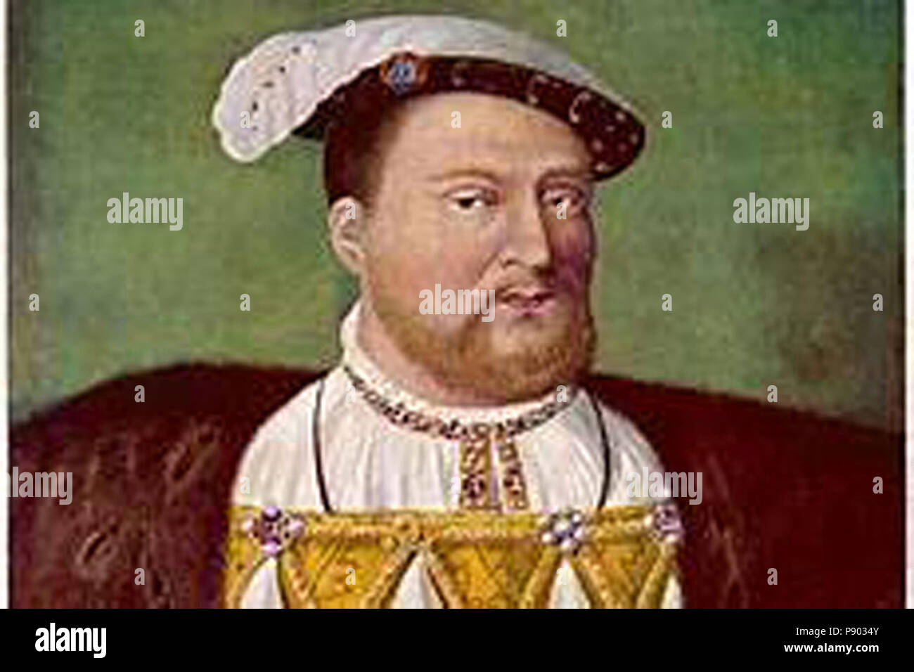 King Henry VIII portrait Stock Photo - Alamy