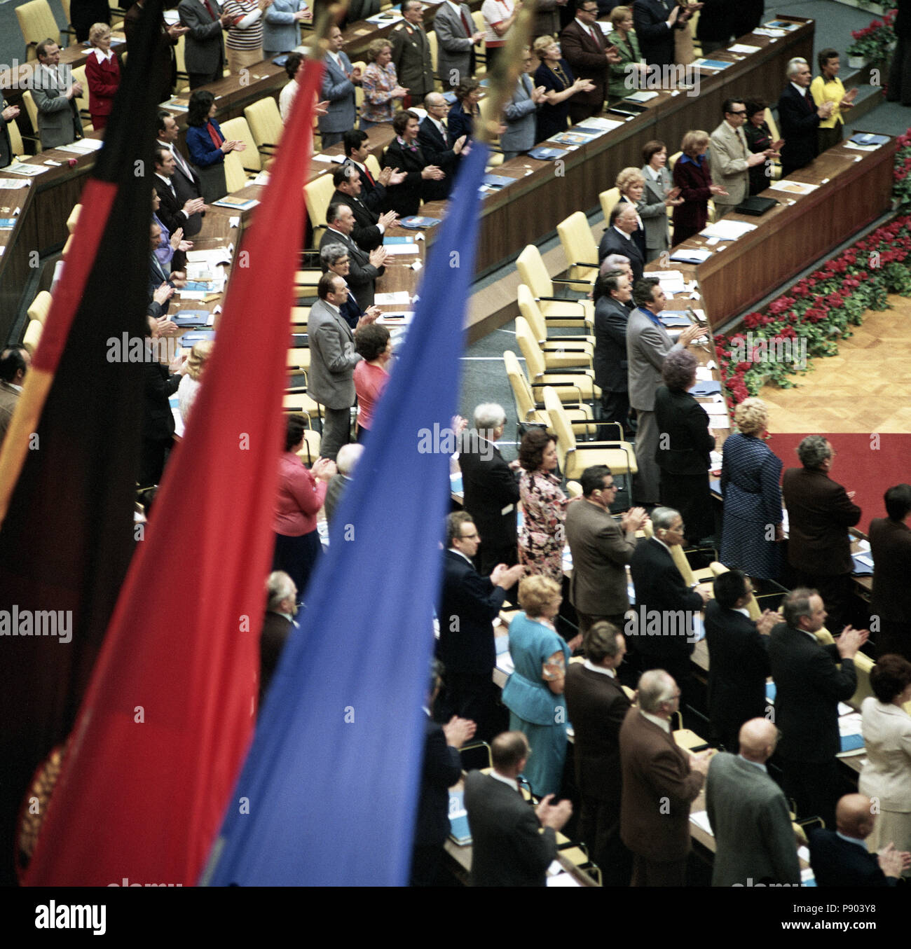 Berlin, GDR, meeting of the Xth parliament of the FDJ in the Palace of ...