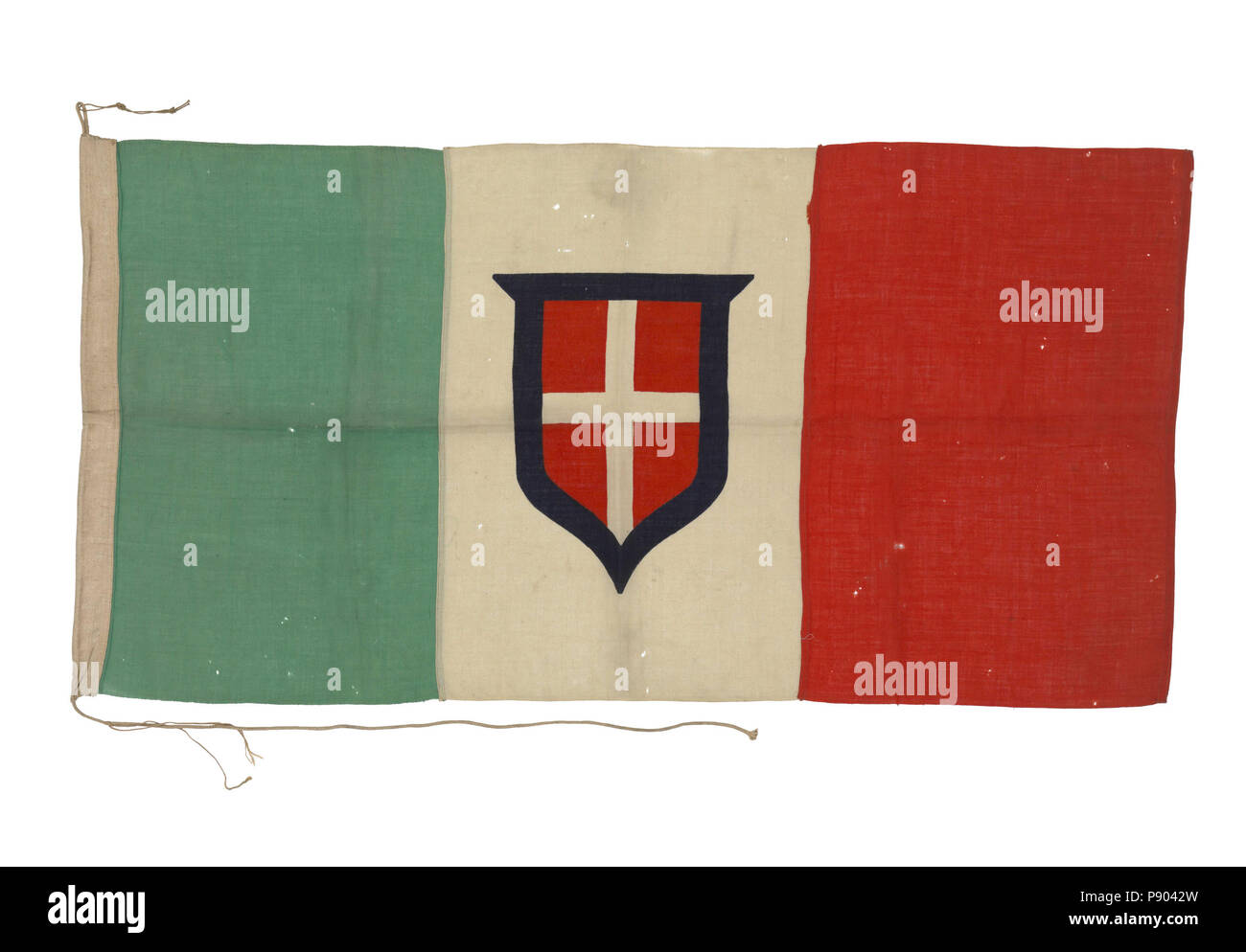 . 345 Italian merchant ensign (1848-1946) RMG L0119 Stock Photo - Alamy