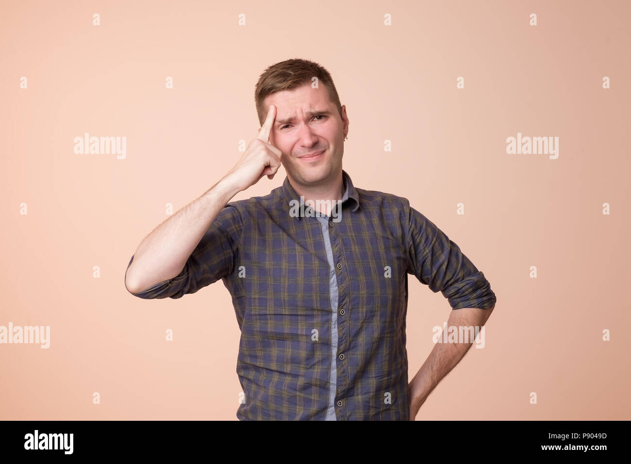 Man thinking concept hi-res stock photography and images - Alamy