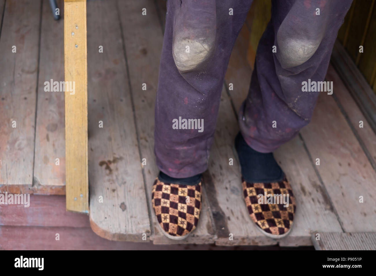 Old slippers hi-res stock photography and images - Alamy
