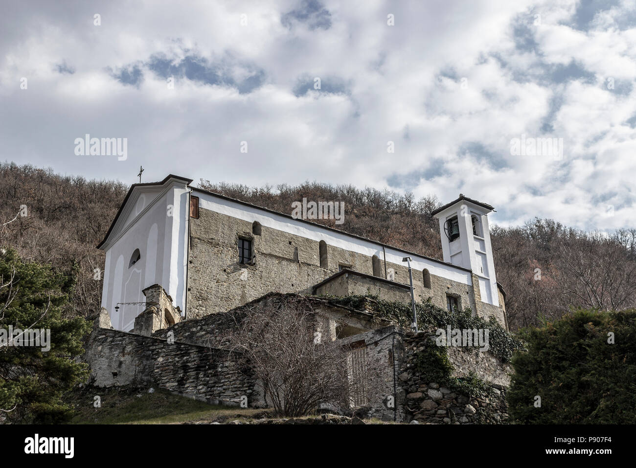 San Didero in Valsusa valley Stock Photo - Alamy
