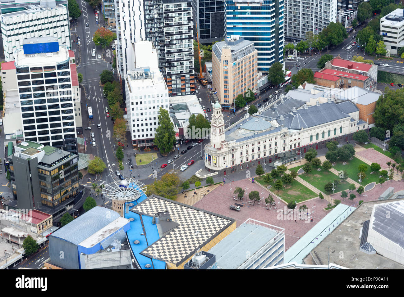 Auckland cbd hi-res stock photography and images - Alamy