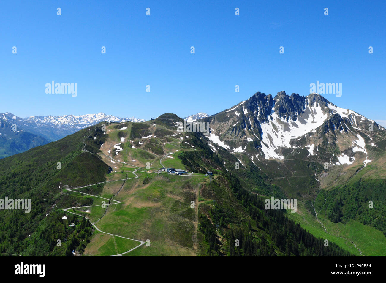 Austria: Paragliding around "Spieljoch" mountain above Hochfügen in ...