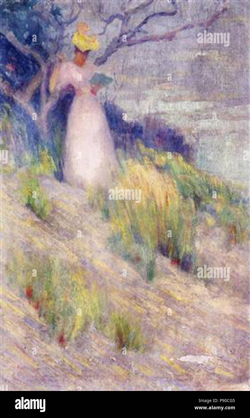 Landscape with figure hi-res stock photography and images - Alamy