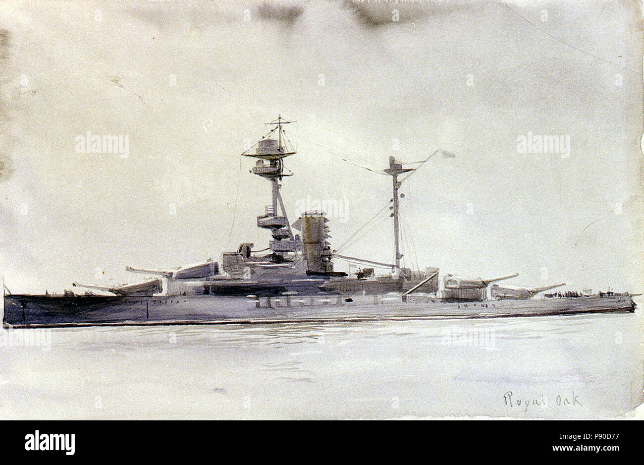 Hms royal oak hi-res stock photography and images - Alamy