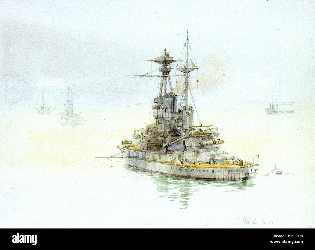 Hms royal sovereign hi-res stock photography and images - Alamy