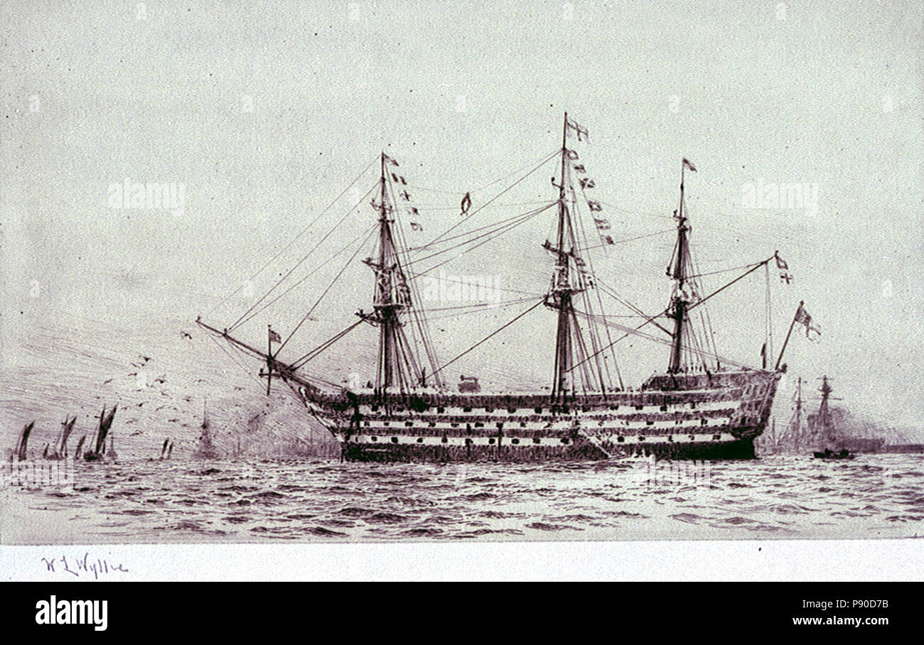 Hms victory restoration hi-res stock photography and images - Alamy