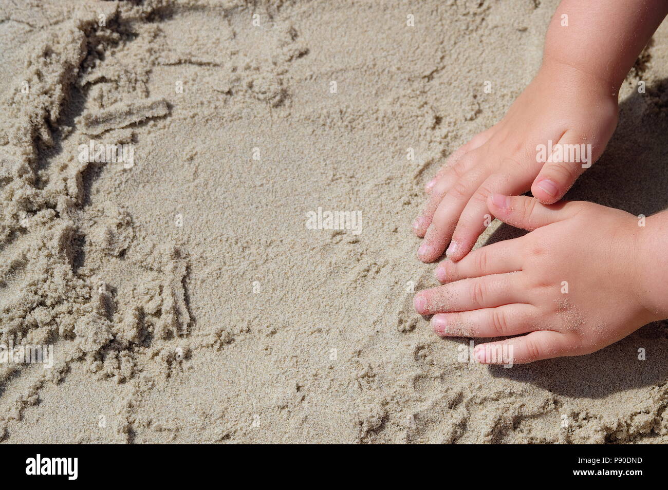 Touching Sand High Resolution Stock Photography and Images - Alamy