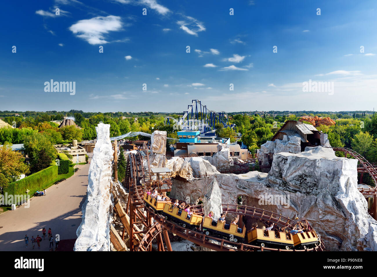Gardaland park hi-res stock photography and images - Alamy