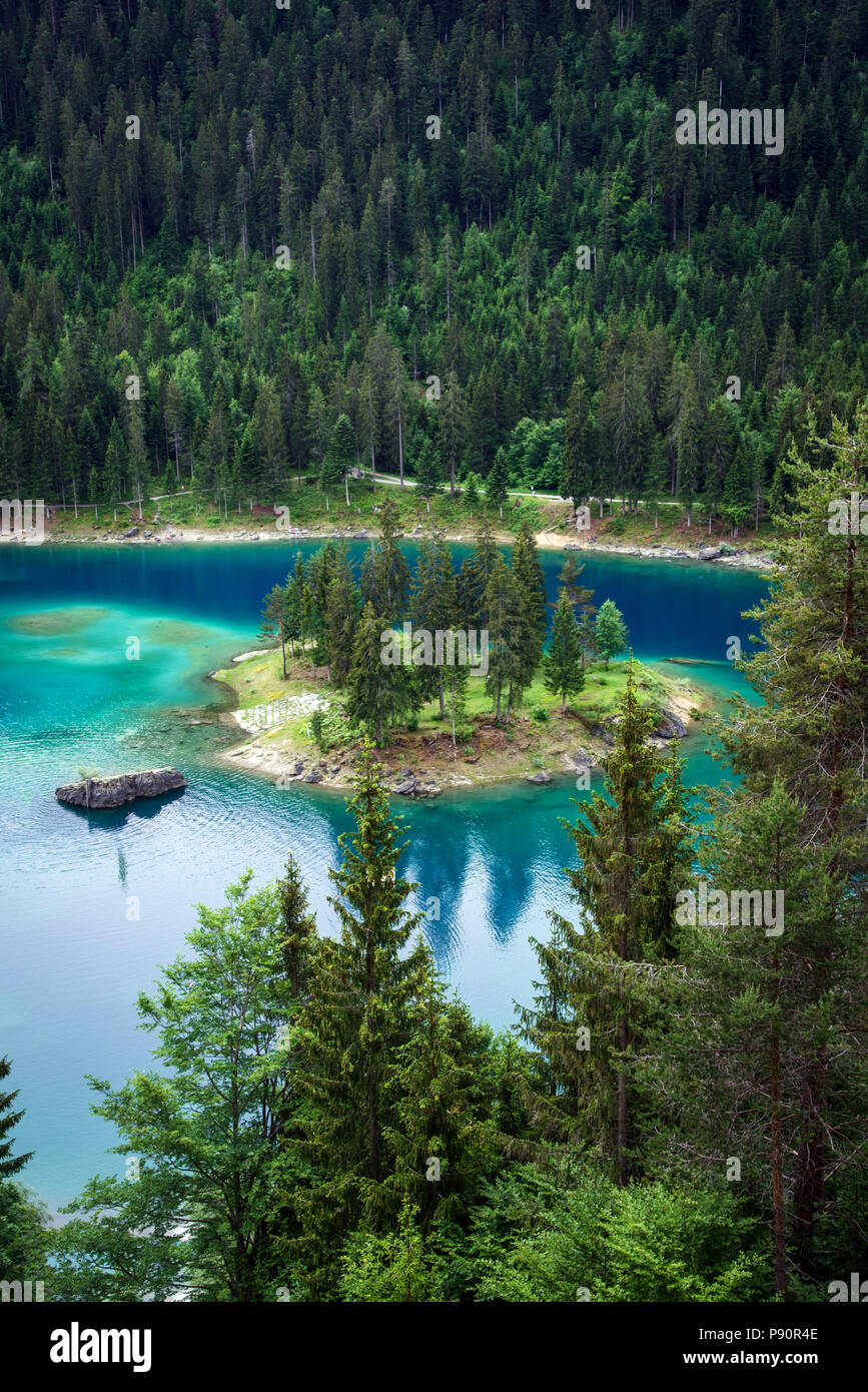 Caumasee lake near flims hi-res stock photography and images - Alamy