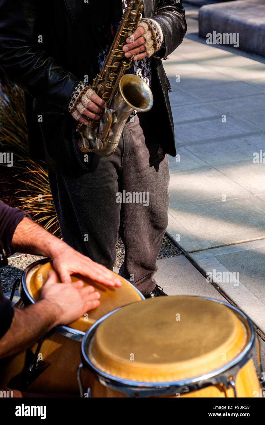 Seattle street music hi-res stock photography and images - Alamy
