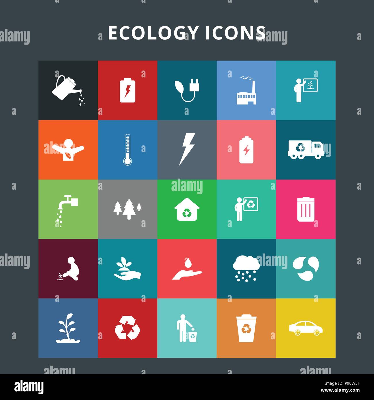 Ecology Icons. For web design and application interface, also useful ...