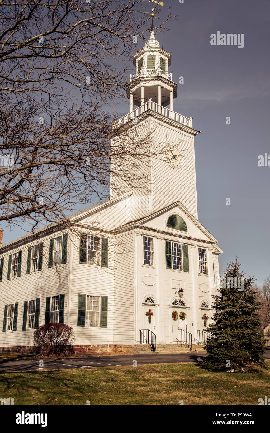 Conneticut church hi-res stock photography and images - Alamy
