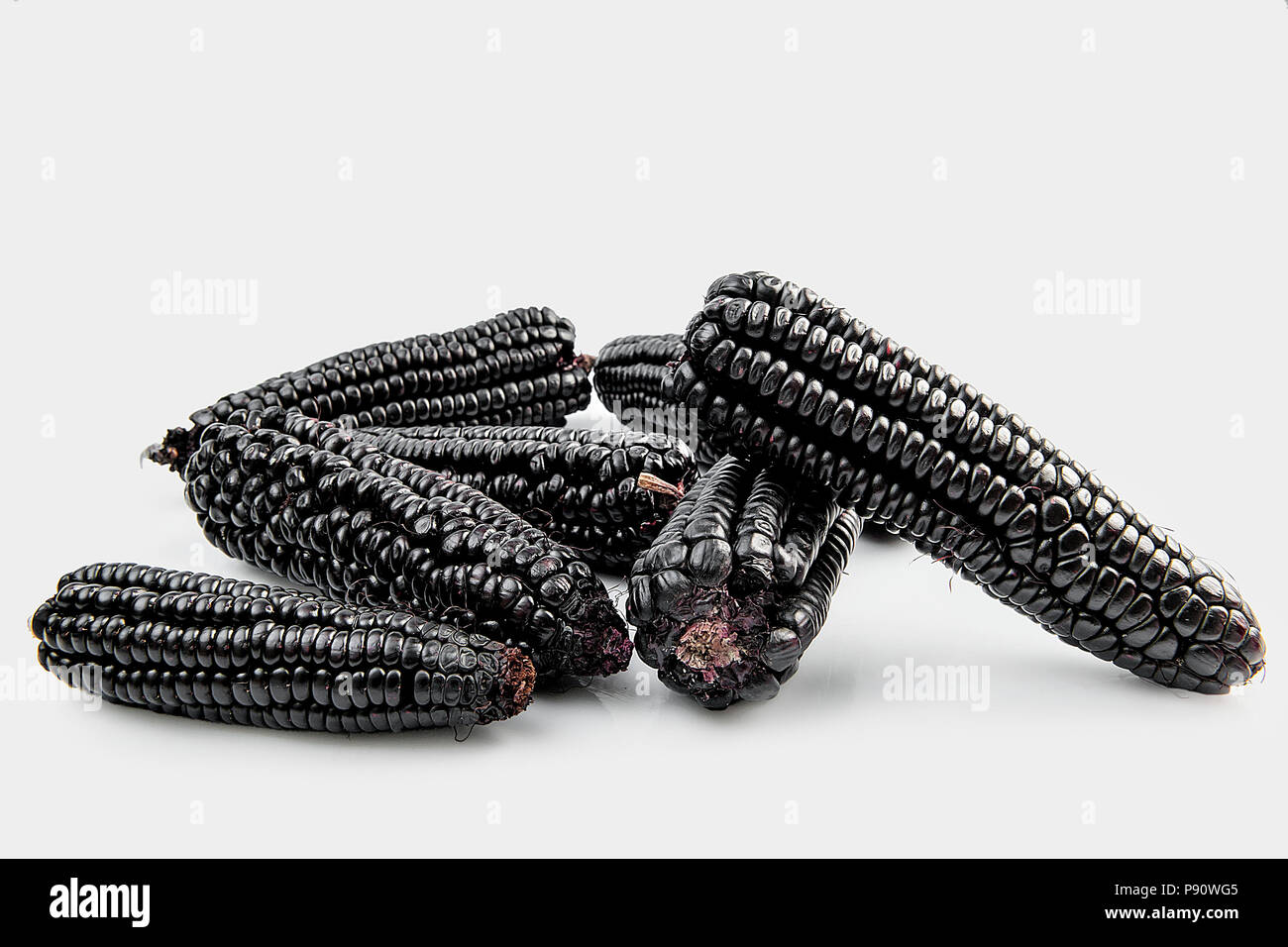 Peruvian purple corn maiz morado , which is mainly used to prepare ...