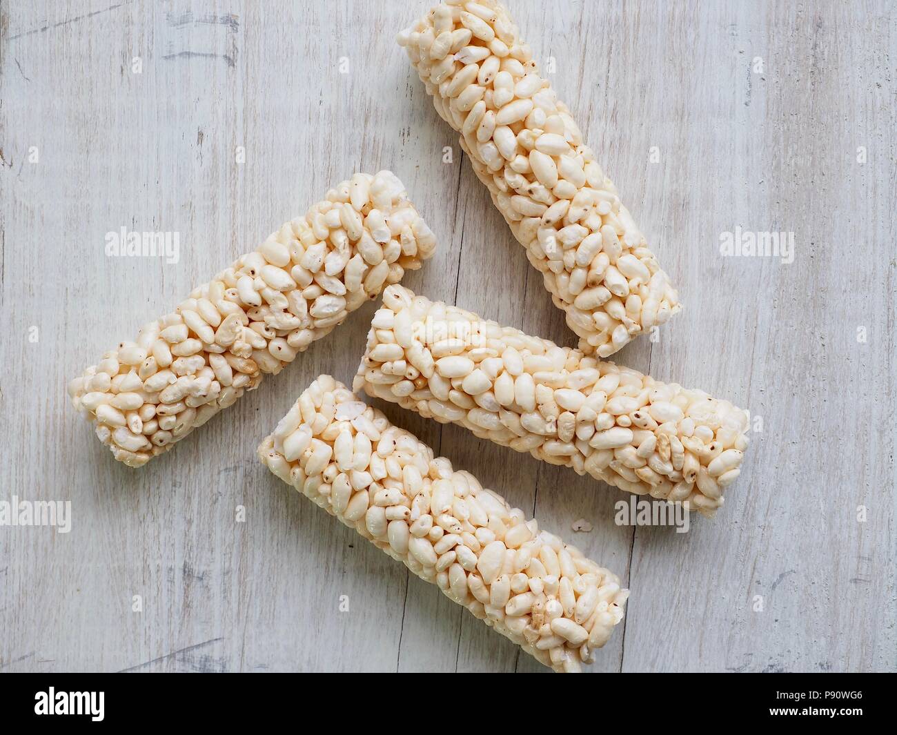Korean traditional cookie yugwa, Hangwa Stock Photo - Alamy