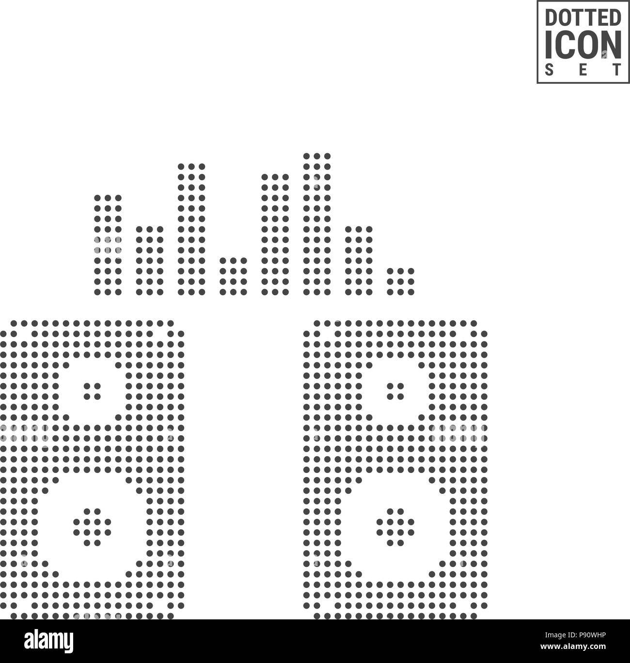 Spotted column Stock Vector Images - Alamy