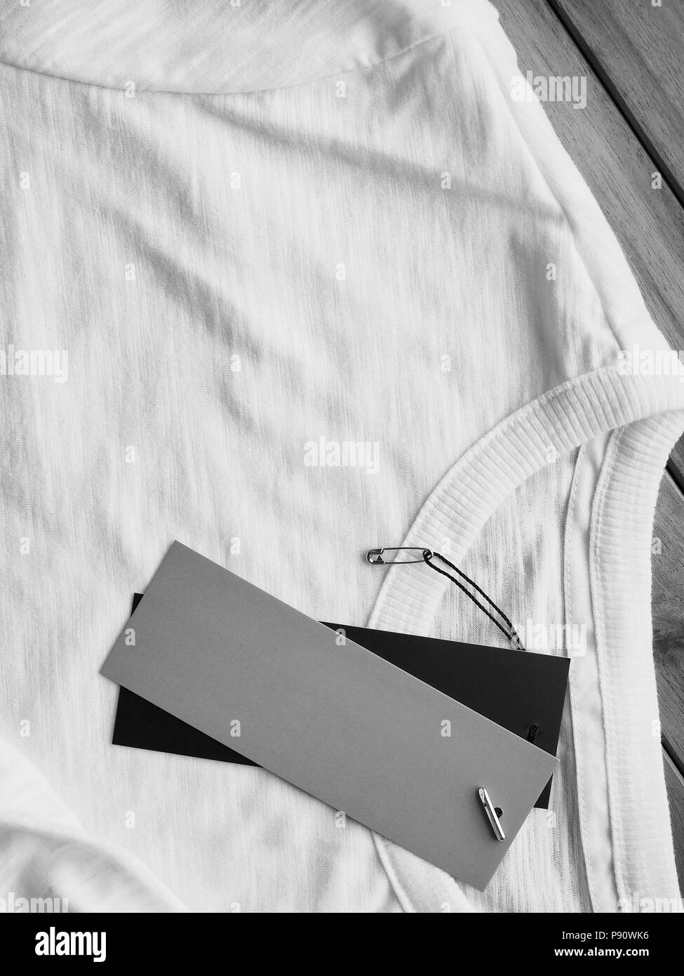 Denim shirt white background Black and White Stock Photos & Images - Alamy