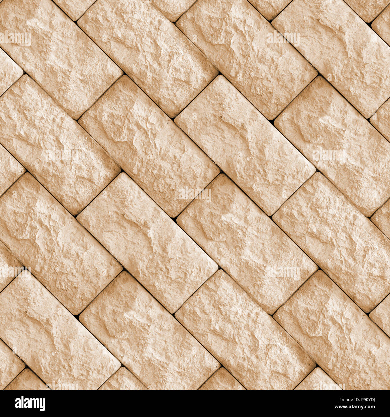 Seamless pattern with fragment of concrete wall from squared natural ...