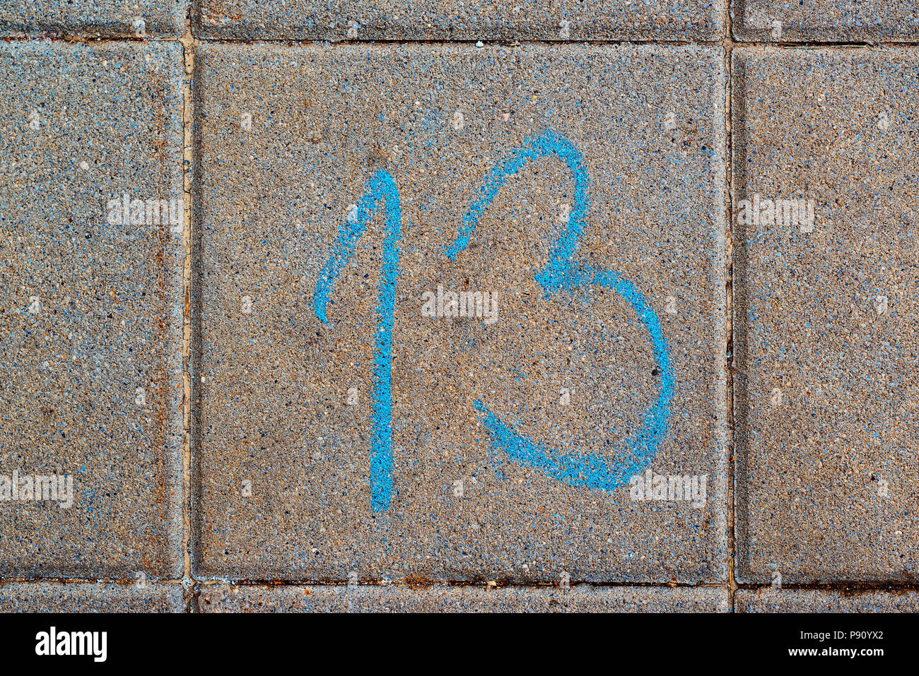 Number thirteen hi-res stock photography and images - Alamy