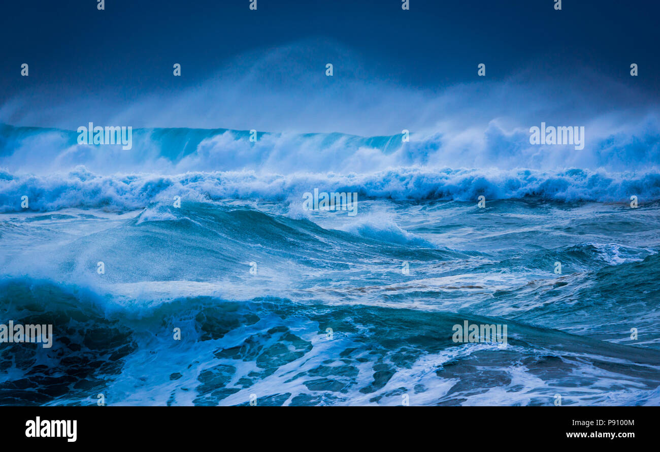 Point Reyes Ocean Waves Stock Photo - Alamy