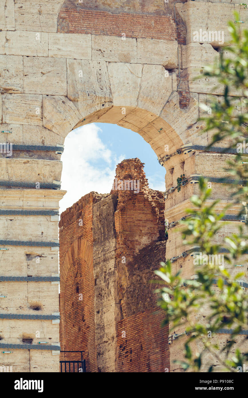 Close up details colosseum hi-res stock photography and images - Alamy
