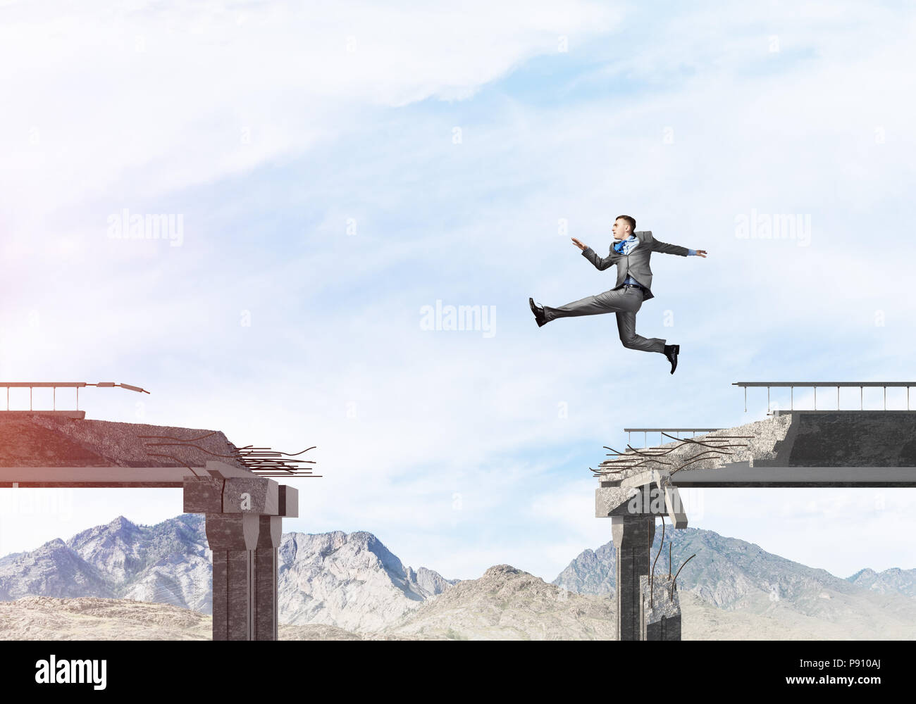 Problems and difficulties overcoming concept Stock Photo - Alamy