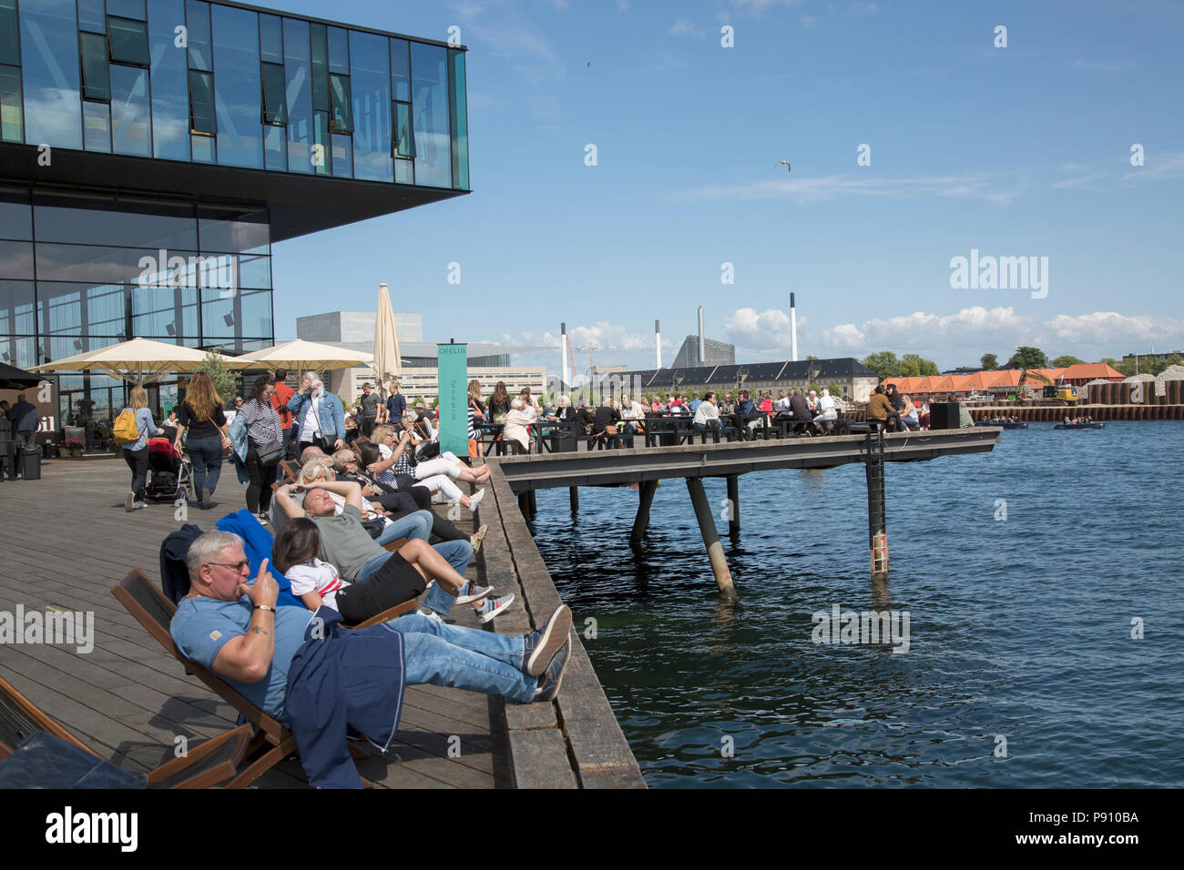 Danish cafe terrace hi-res stock photography and images - Alamy
