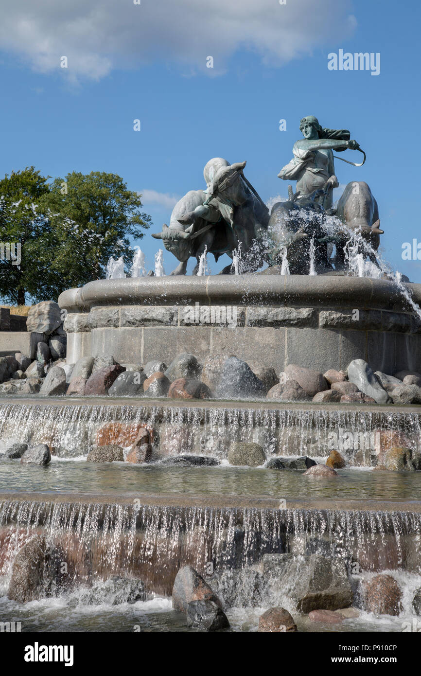 The gefion fountain in copenhagen hi-res stock photography and images ...