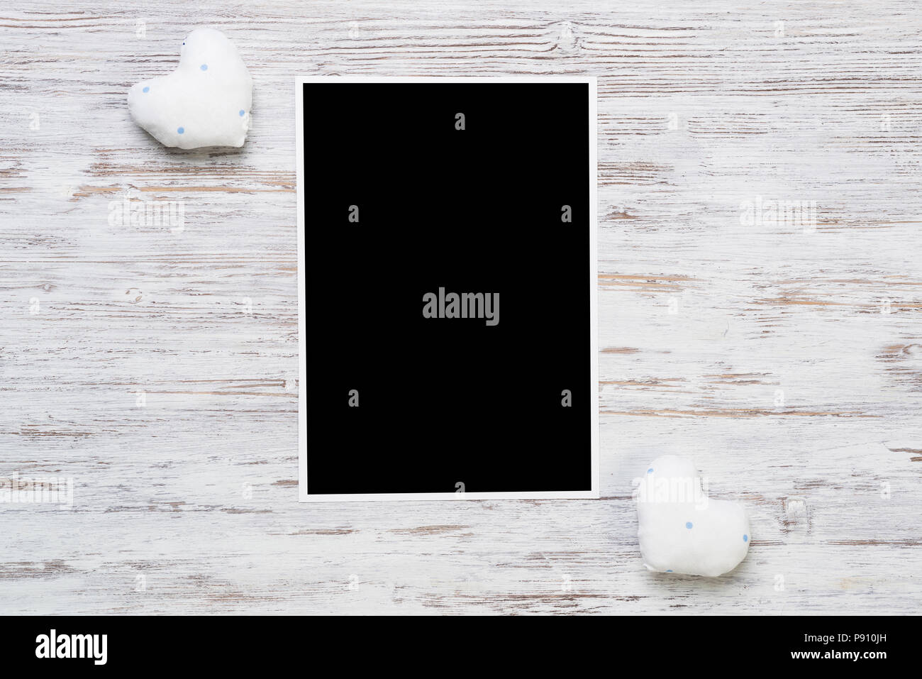 Black photo frame Stock Photo - Alamy