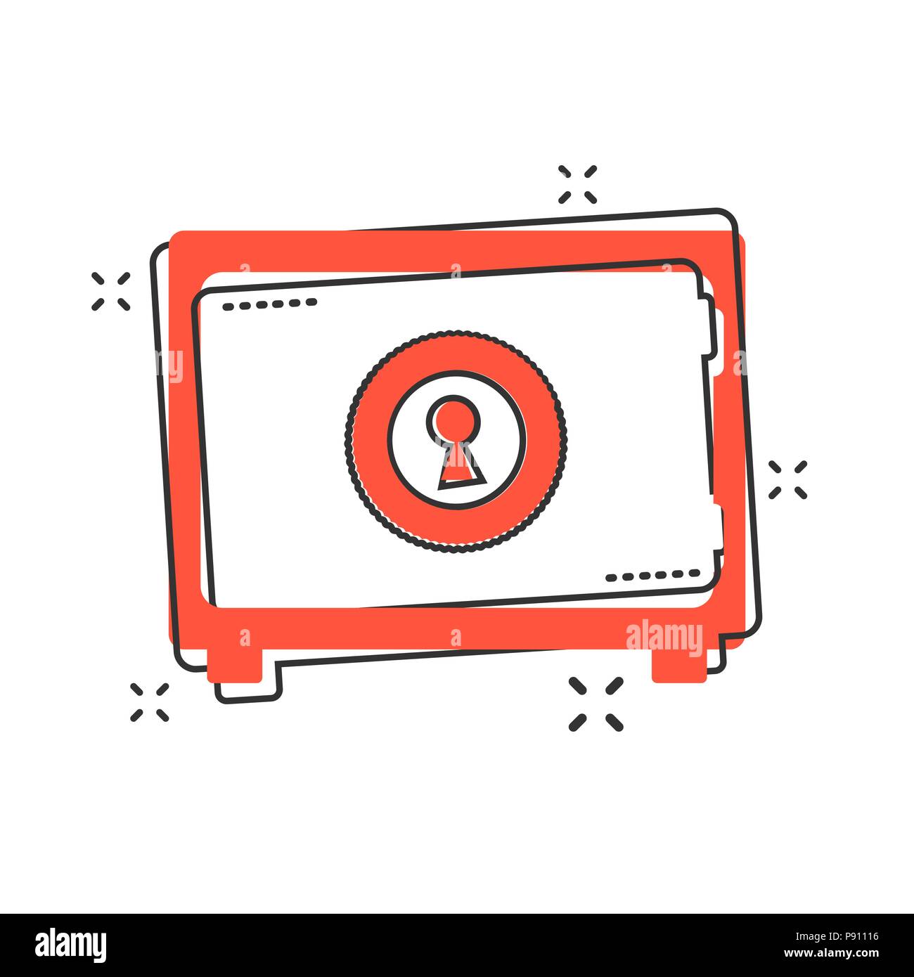 Safety deposit box vector vectors hi-res stock photography and images ...