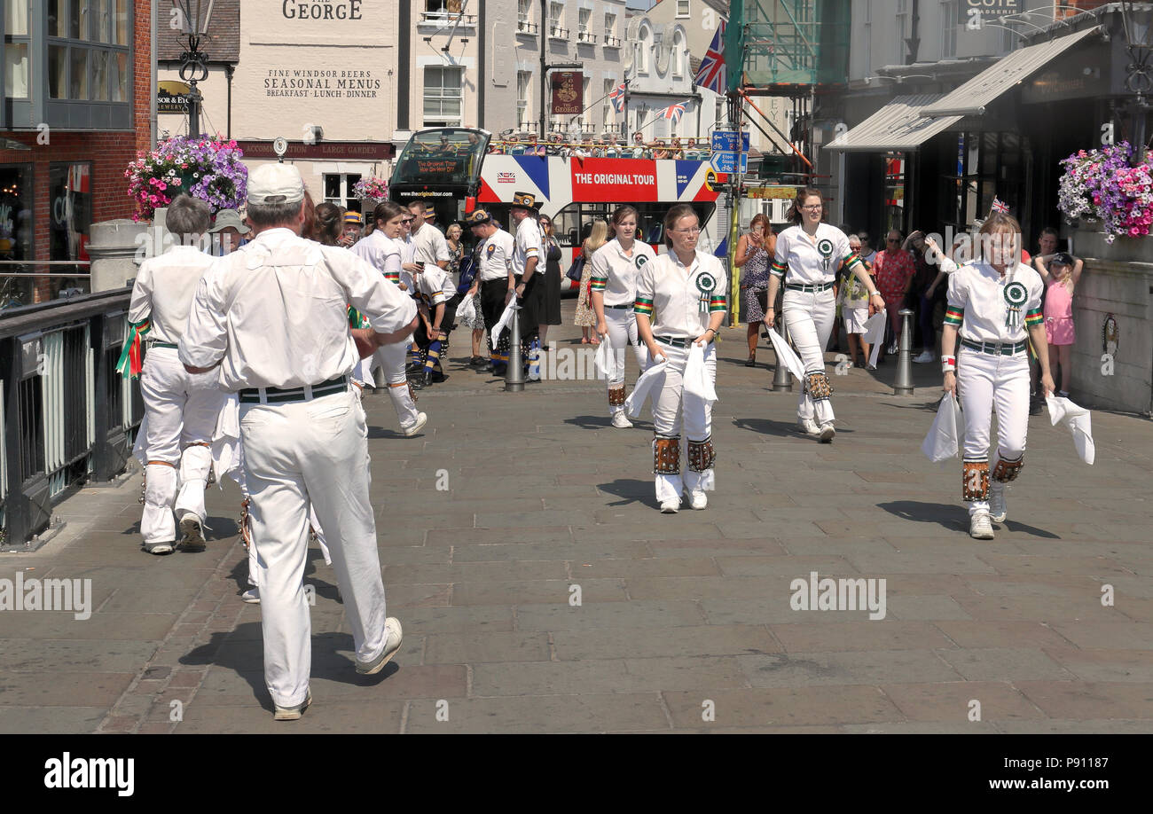 Morris dancers english folk tradition dancing street entertainment hi ...