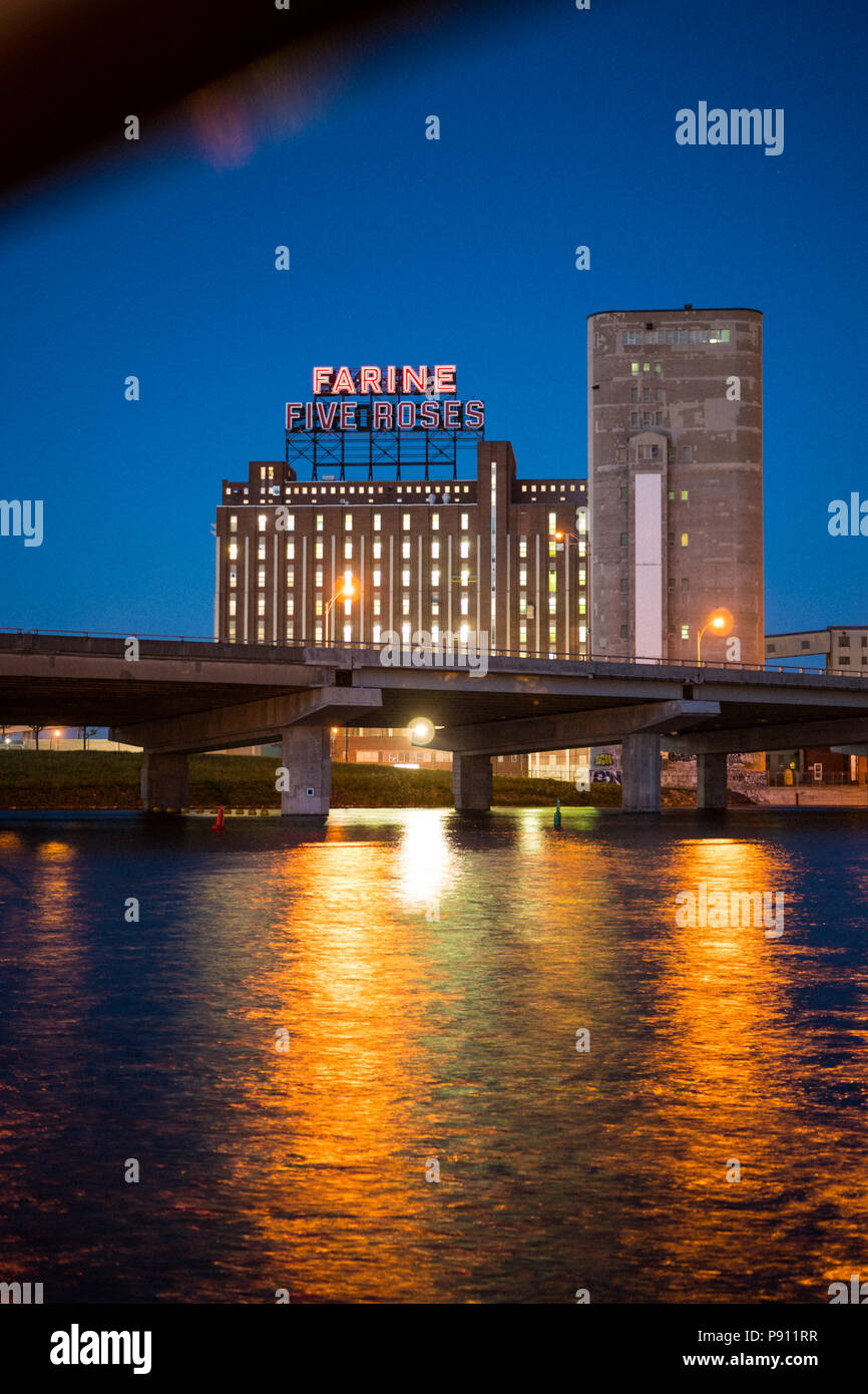 MONTREAL CANADA May 2018: Old and very popular industrial building in ...
