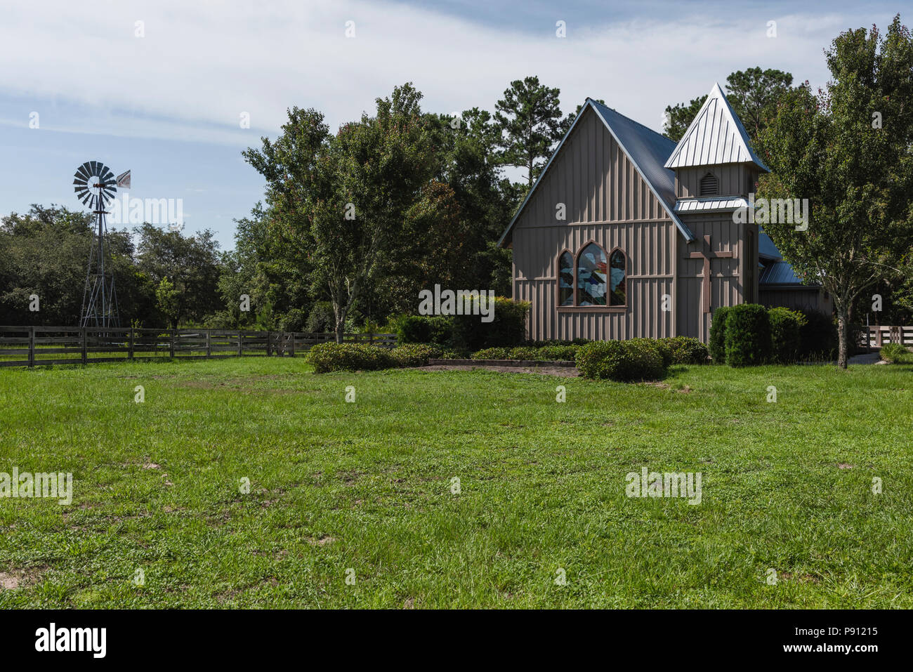 Small Quaint Country Church Stock Photo - Alamy